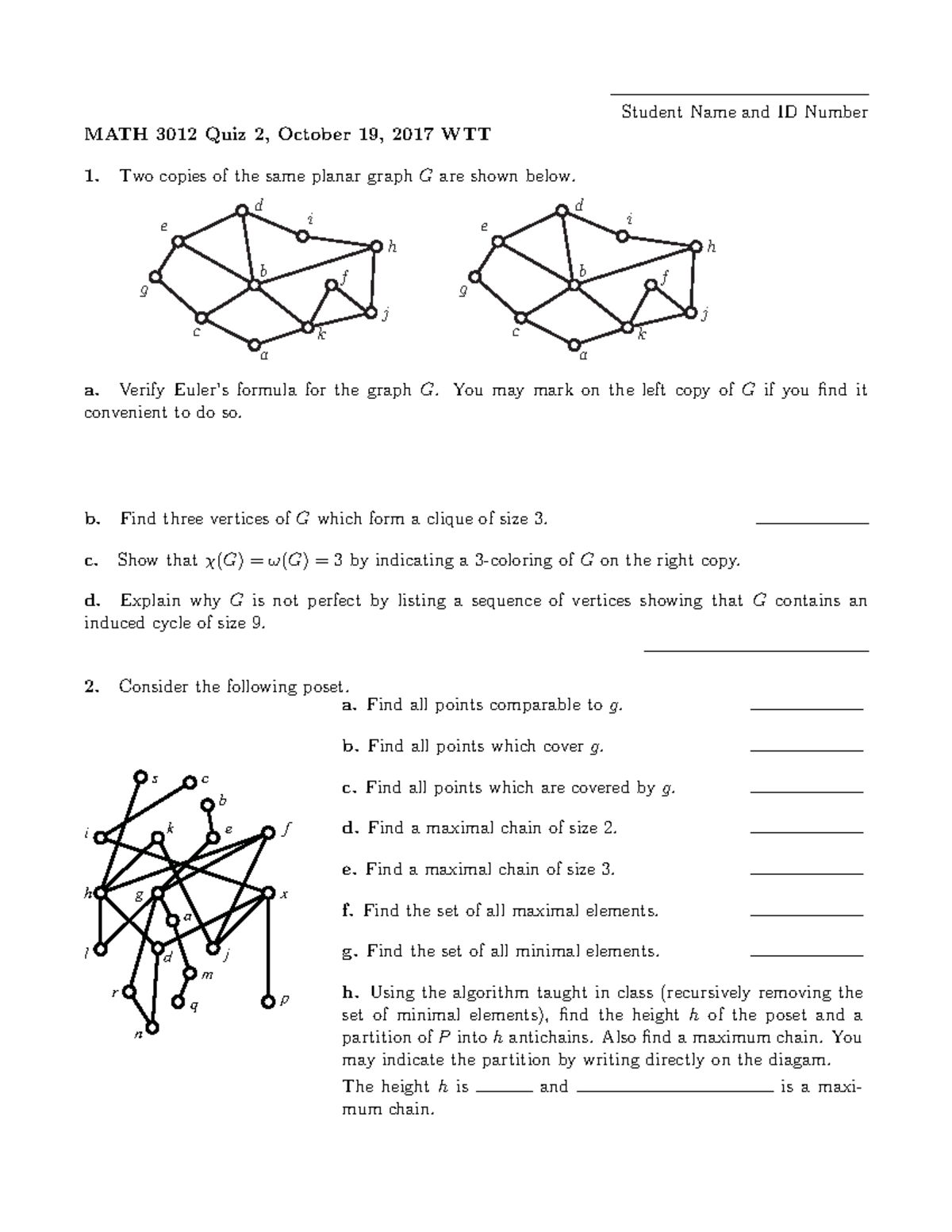 Test17-2 for Exam 2 MATH 3012 - MATH 7012 - Georgia Tech - Studocu
