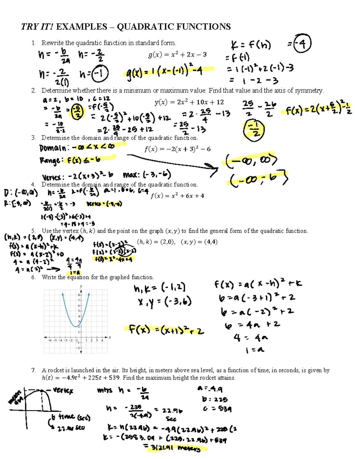 Try It 4 - Try its are homework problems that are also part of the ...