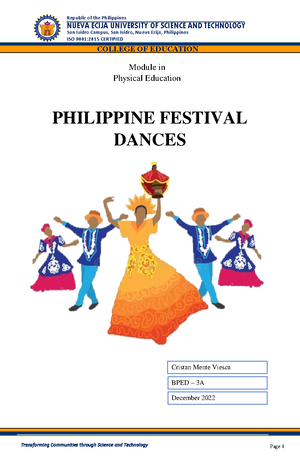 Secular Dance in the Philippines - The Philippines has so many ...