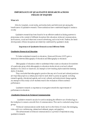 Characteristics of a Good Research Instrument - What Is It In ...