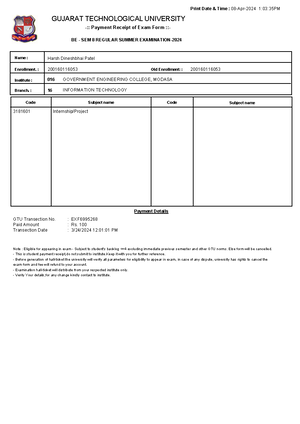 Integrated Personality Development Course(IPDC) Assignments - GUJARAT ...