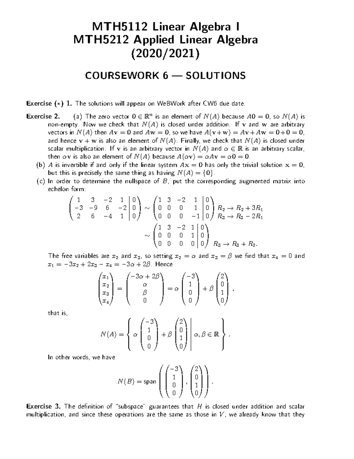 CW6sol-2020 - All lectures and course sheets on linear algebra 1 ...