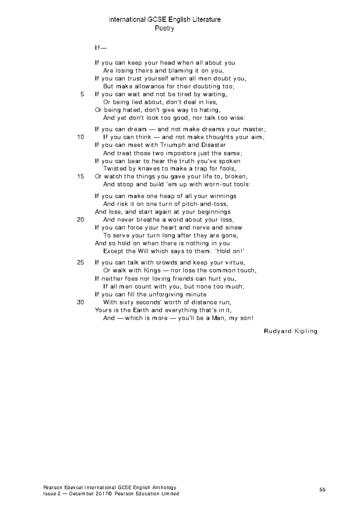 Aurora - Poetry Collection - Pearson Edexcel International GCSE English ...