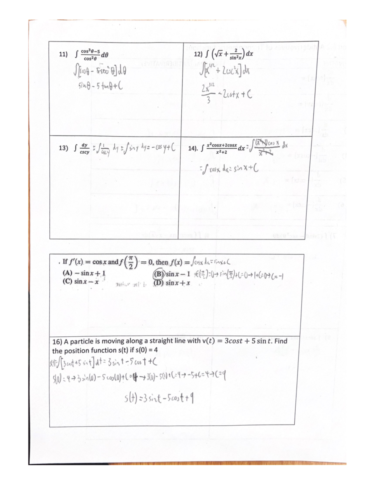 Jake 3-9-23 - Calc Notes - Studocu