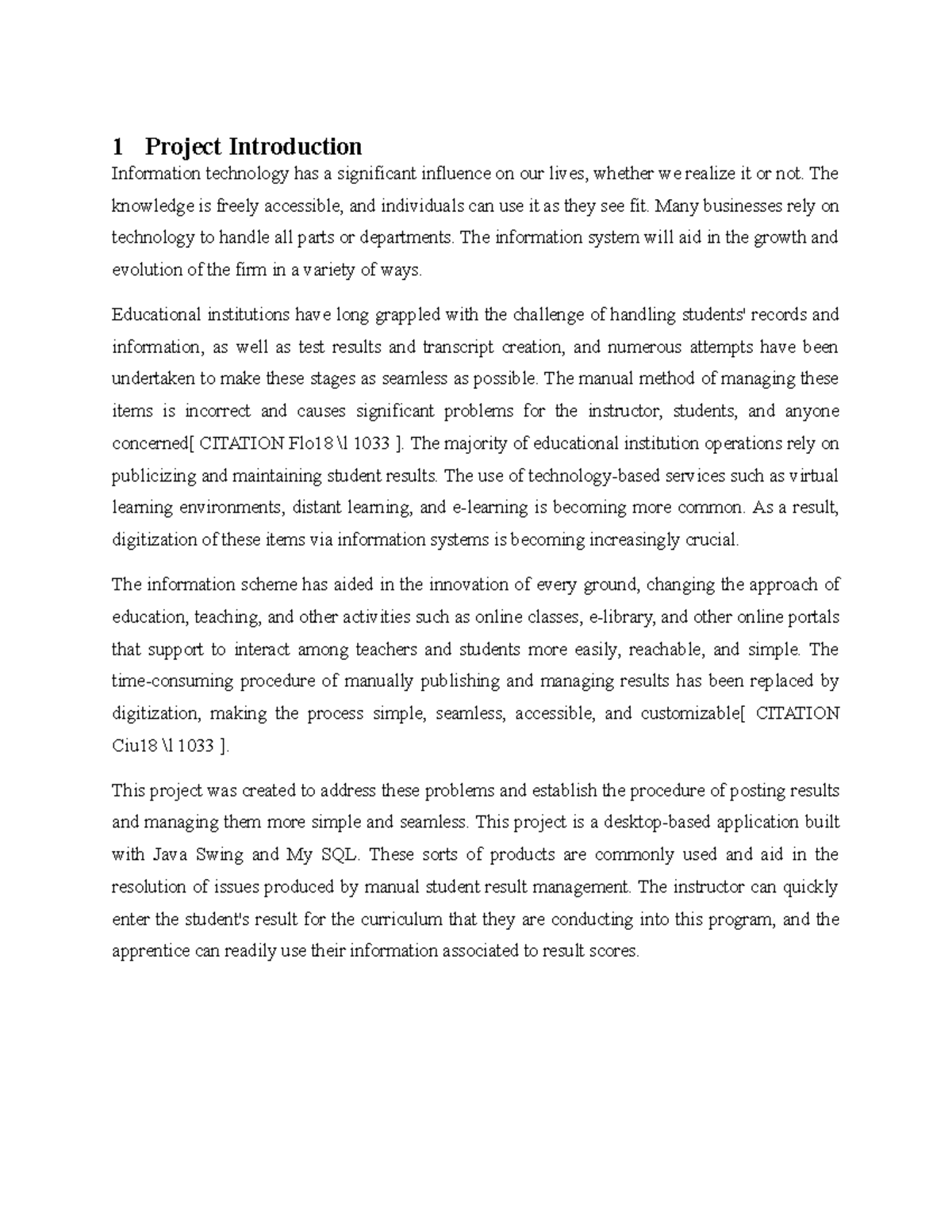 Ct071 3 M Oosse 2 Object Oriented Development With Java 1 Project Introduction Information