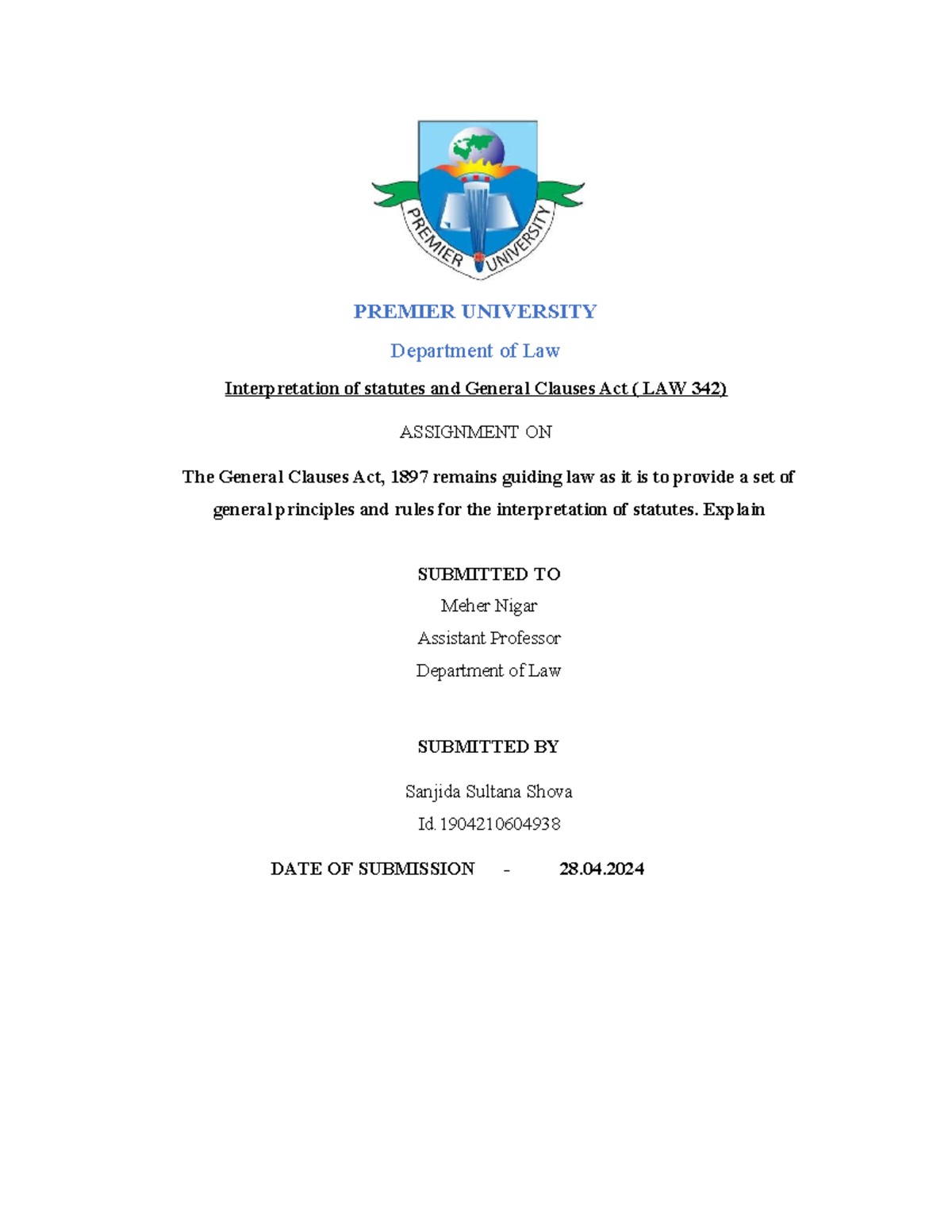 Premier University history about english composition - Primary English ...