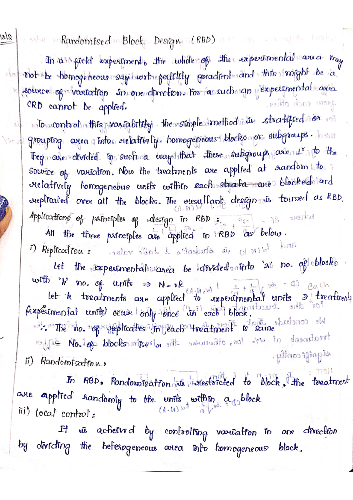 RBD - Bachelor of Science - Studocu