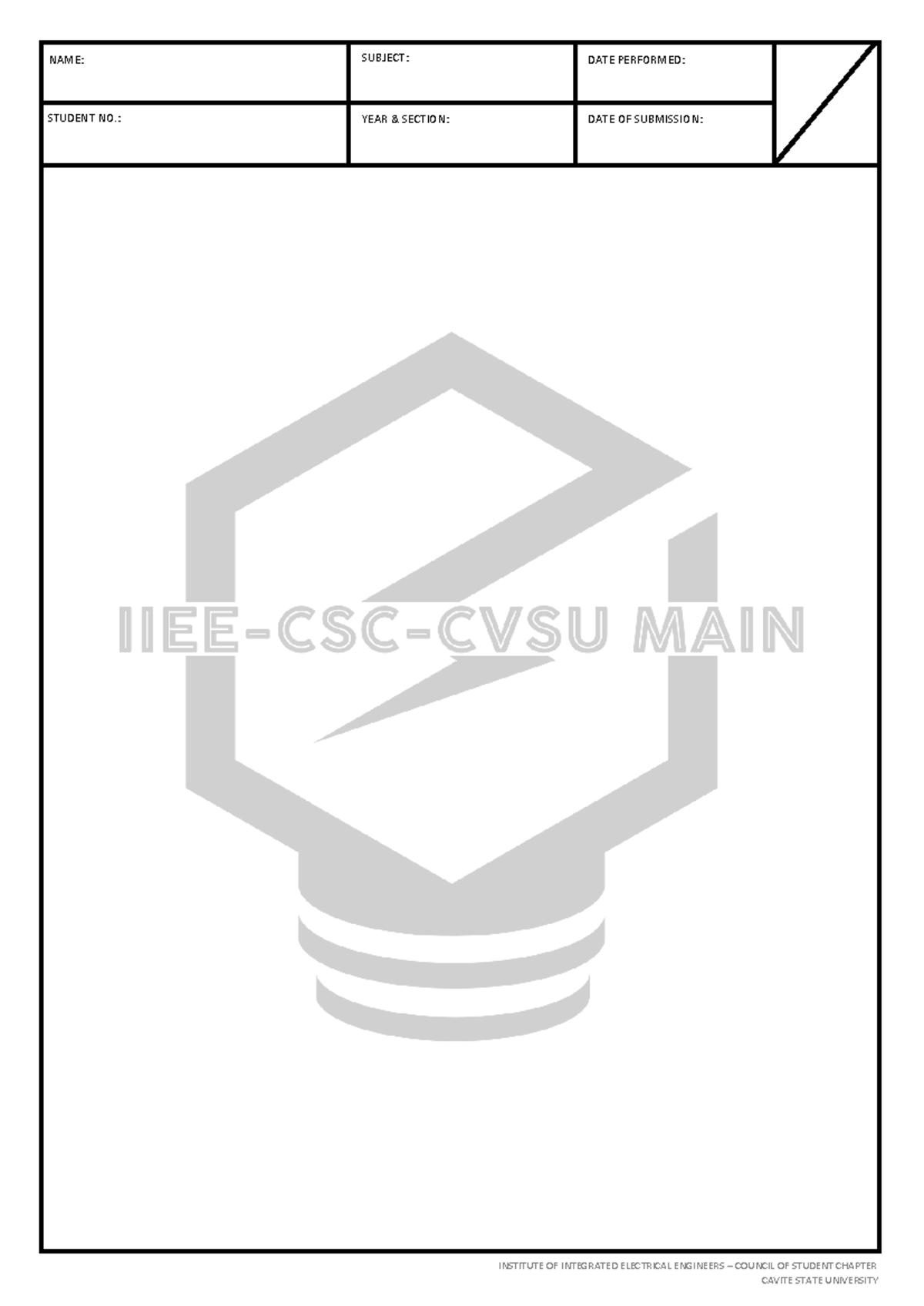 Official EE Paper 1 1 2 - Elementary Electrical Engineering For I E ...