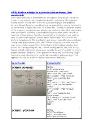 BTEC IT Revision Booklet Sep 20 converted 2 - BTEC IT Unit 2 - Creating ...