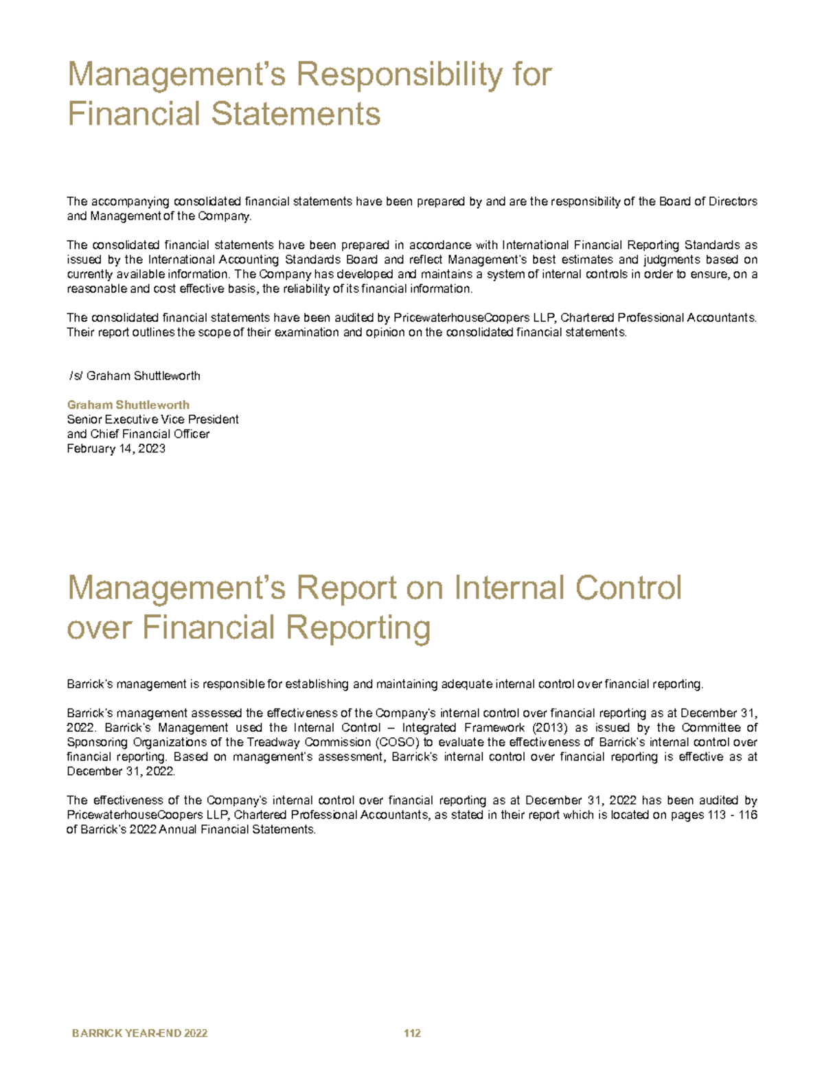 22-AFS-ENG - AAAAAAAAAAAAAAA - Management’s Responsibility for ...