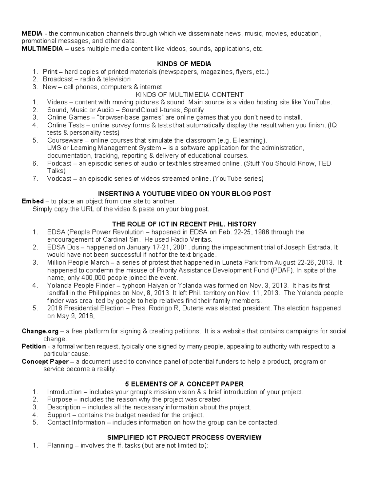 Emtech-Reviewer - G11 EMPOTECH - MEDIA - the communication channels ...