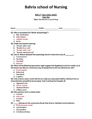 Brief mental status exam - Brief Mental Status Exam (MSE) Form 1 ...