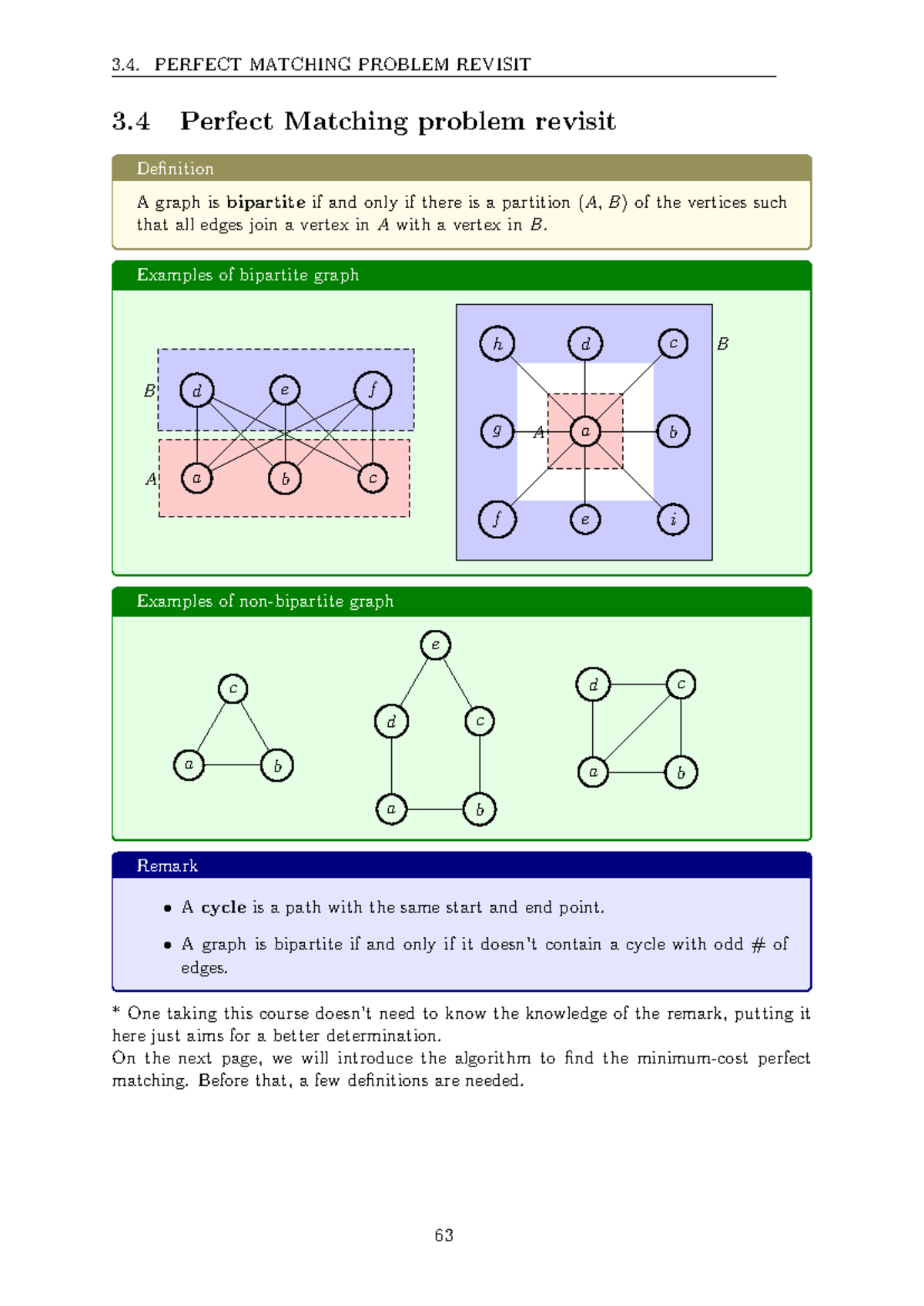 CO250 textbook (dragged) 5 - 3. PERFECT MATCHING PROBLEM REVISIT 3 ...