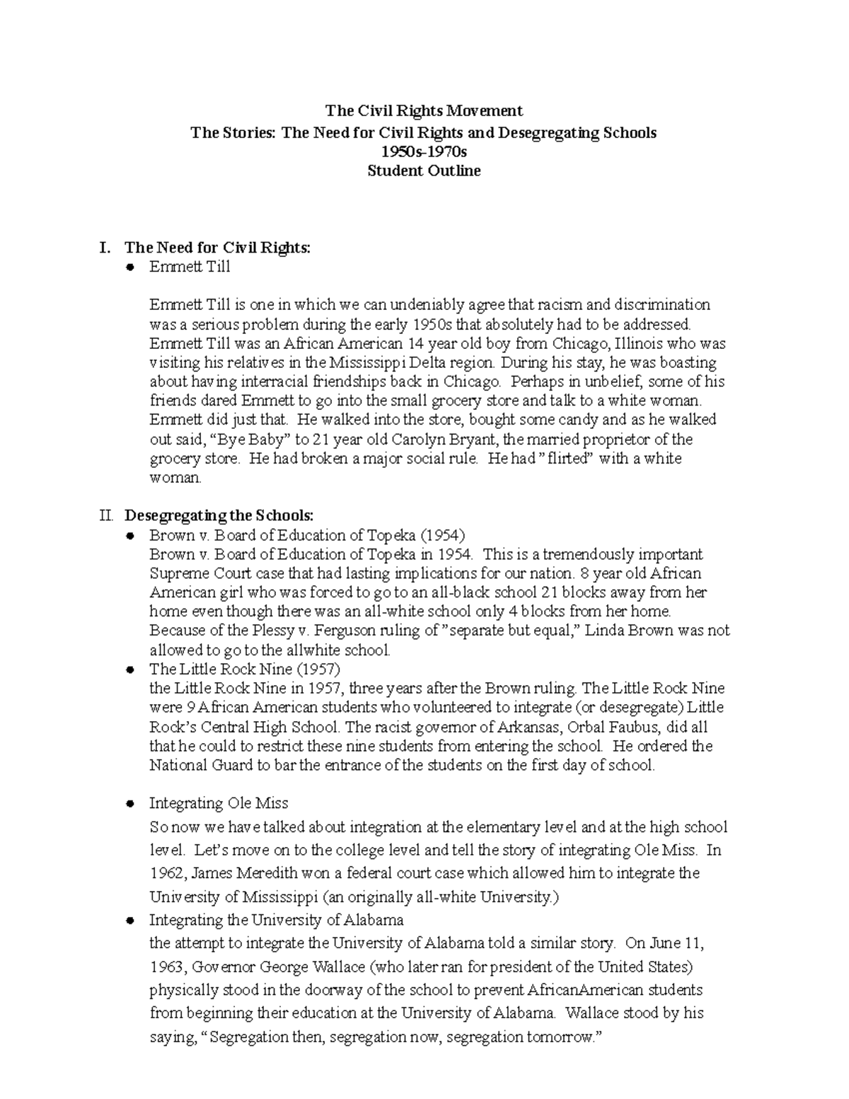 Civil Rights-The Stories - The Civil Rights Movement The Stories: The ...