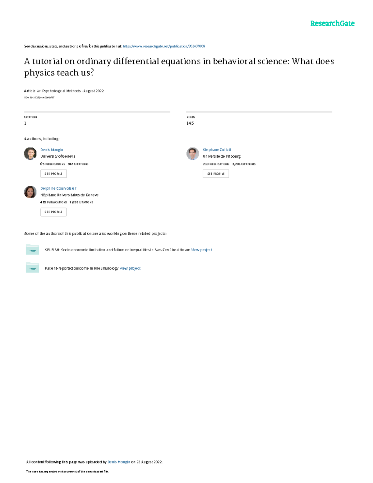 Tuto equa diff archive - A tutorial on ordinary differential equations ...