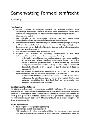 Werboek FSCE 2022-23 - Werkboek - Formeel strafrecht civiel effect 2022 ...