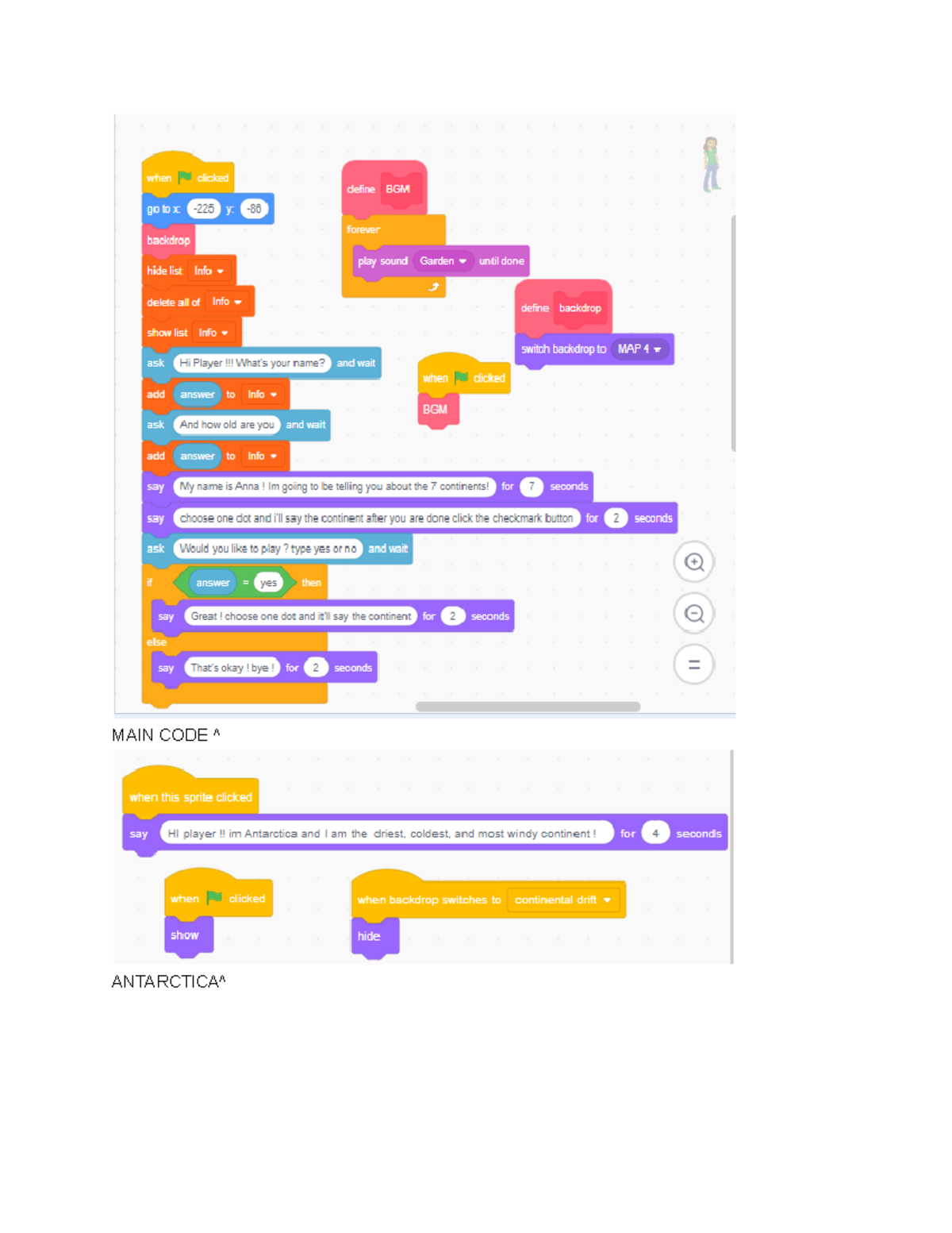 AP CSP CPT - A big AP project. - MAIN CODE ^ ANTARCTICA^ AUSTRALIA ...