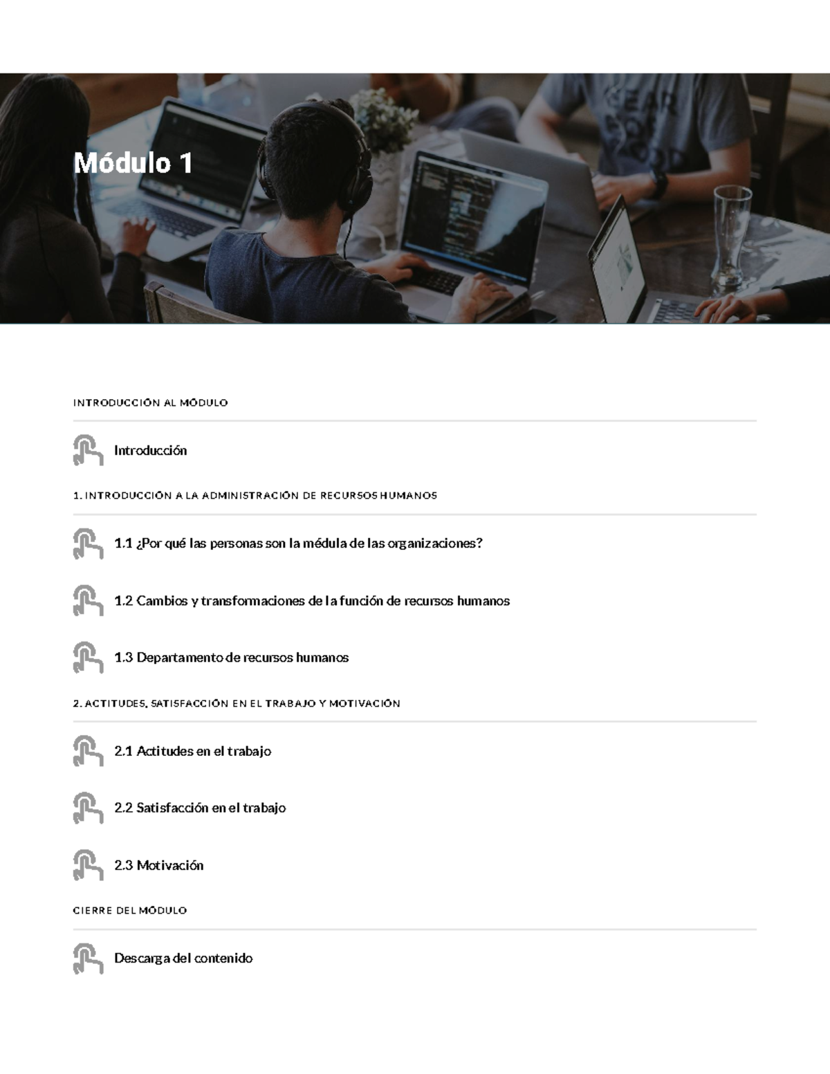 Modulo-1 - MODULO 1 - IN TR ODUCCIÓN AL MÓDULO 1. IN TR ODUCCIÓN A LA ...