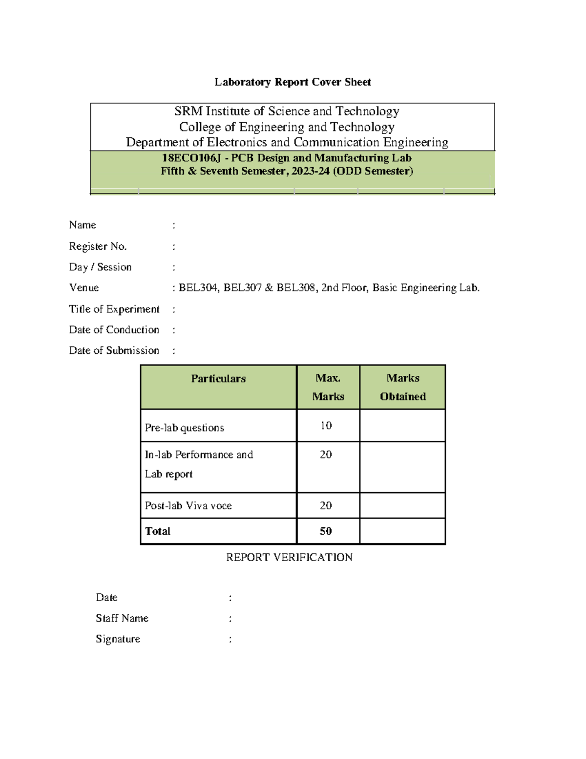 EX 10 pcb fabrication full wave lab exp - 18ECO106J - PCB Design and ...