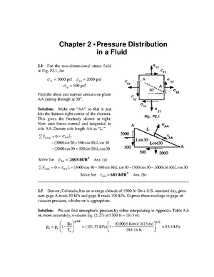 Tutorial work - chapter 4 - Chapter 4 Differential Relations for a ...