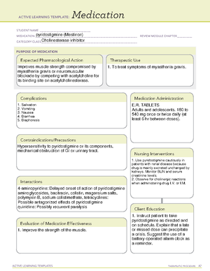 Calcium carbonate (Tums) - ACTIVE LEARNING TEMPLATES THERAPEUTIC ...