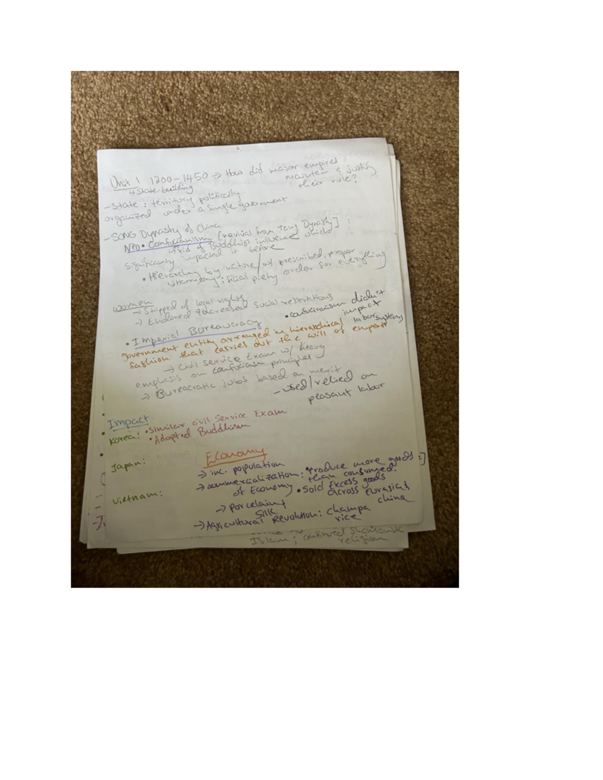 AP World Notes - Studocu