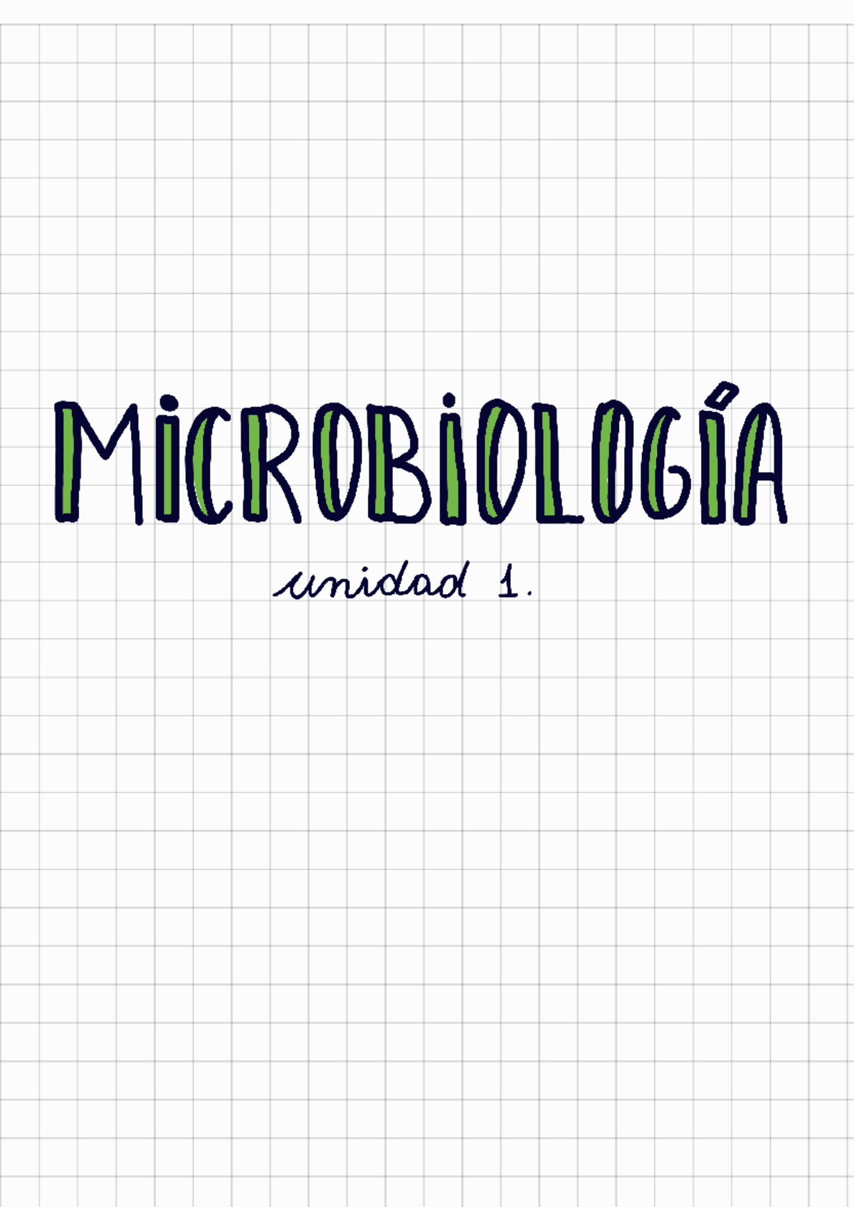 Micro unidad 1 240415 150939 - Microbiologia general - Studocu