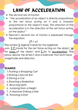 Law of interaction - It's about Newton's Law - LAW OF INTERACTION The ...