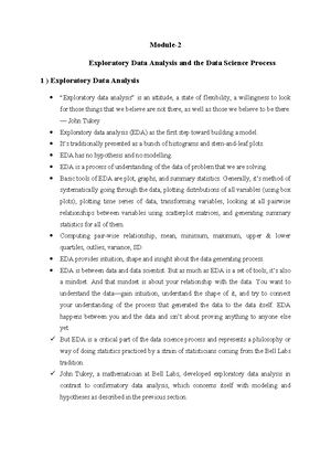 data science - VTU - Studocu