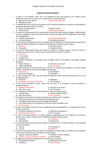 Pharmacology - PINK Pacop - PHARMACOLOGY, TOXICOLOGY, PHARMACOKINETICS ...