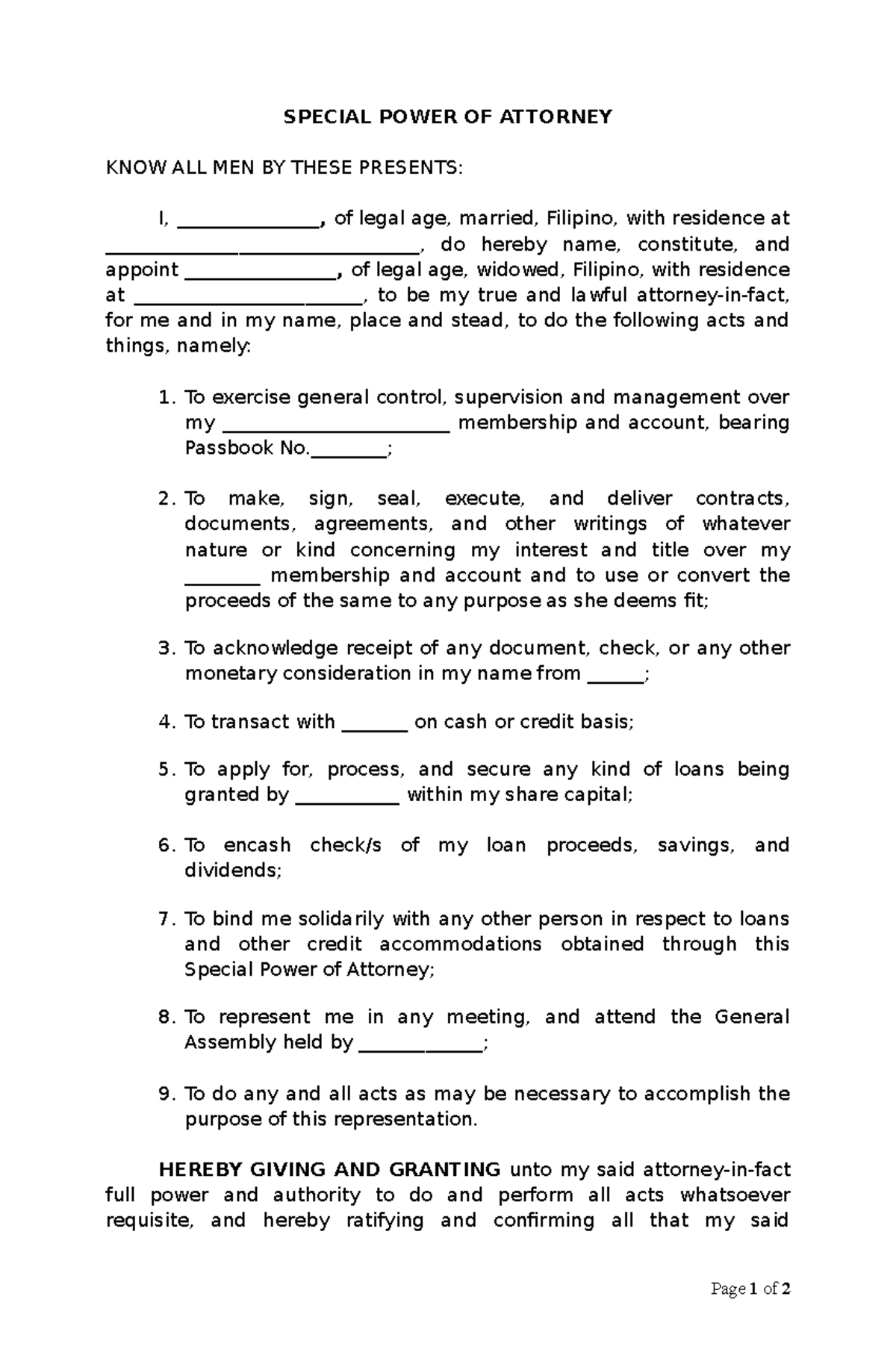 Paul-SPA - SPA for Cooperative - general control, supervision and ...