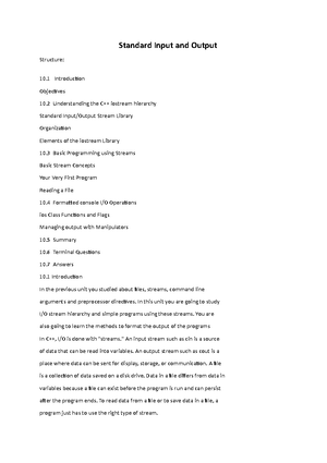 Object oriented programming - c++ - Standard Template Library - Standard Template Library ...