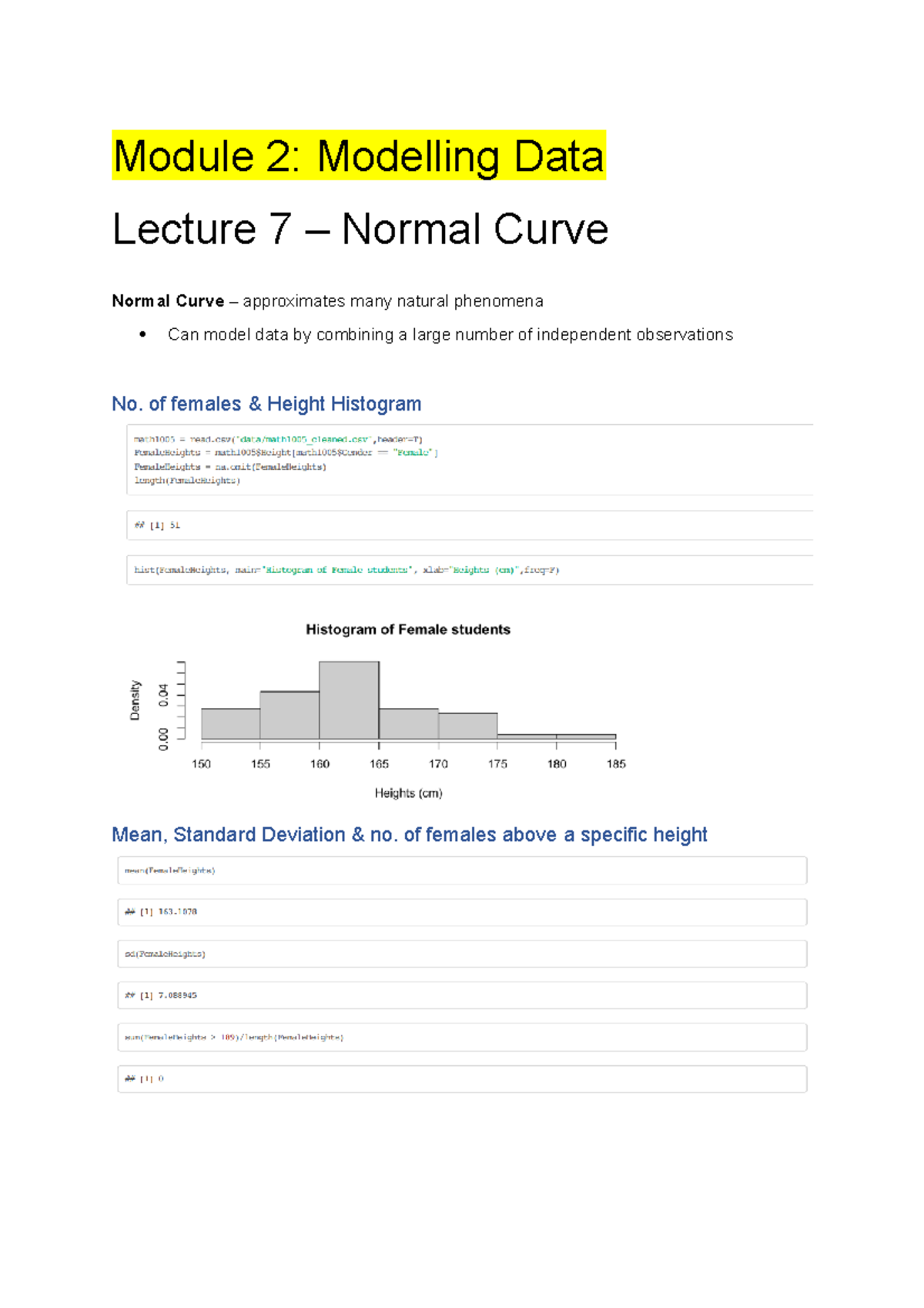 MATH1005 Notes - MATH1005 - USyd - Studocu