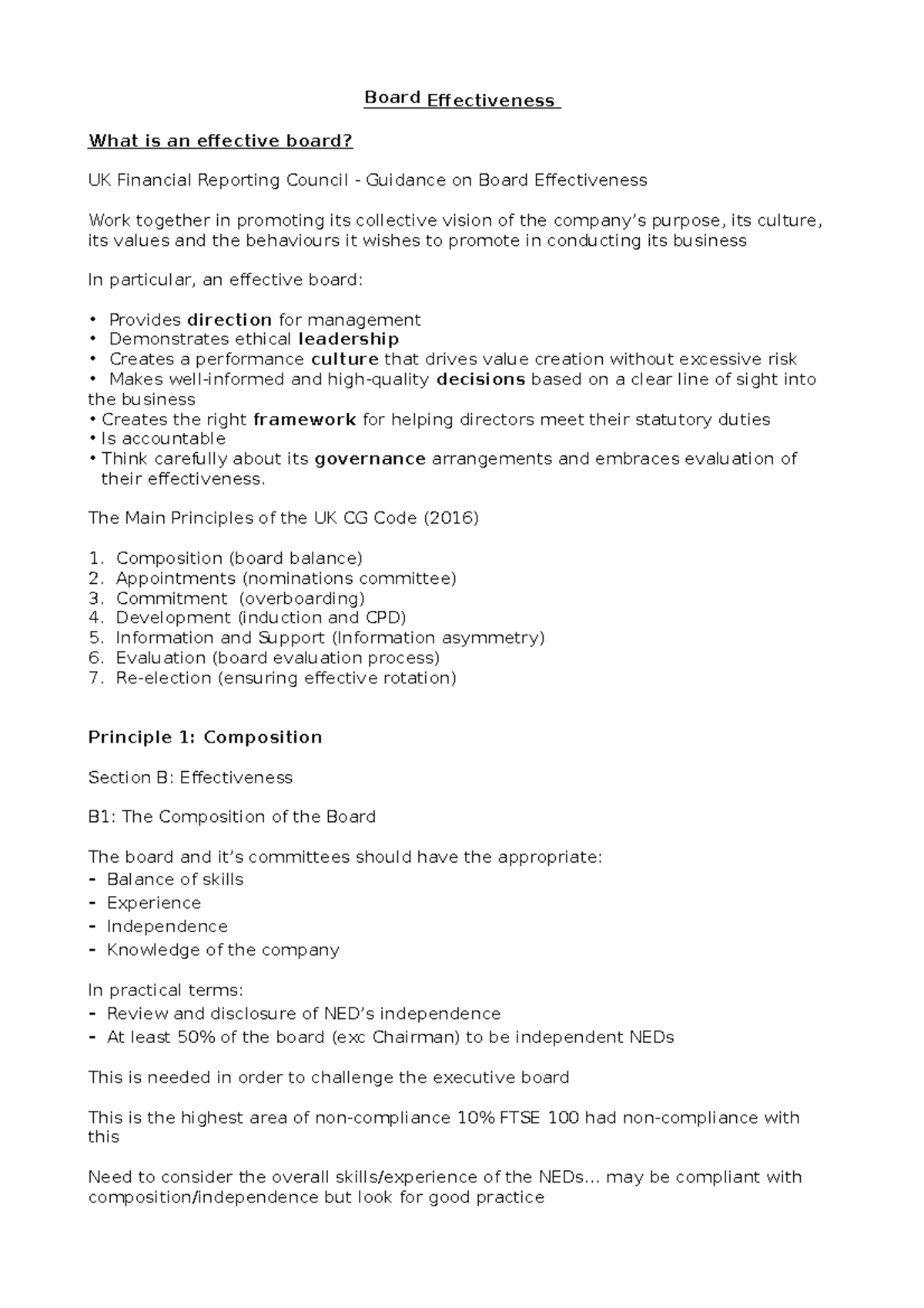 Board Effectiveness Lecture Notes 1 Board Effectiveness What Is An board-effectiveness-lecture-notes-1-board-effectiveness-what-is-an