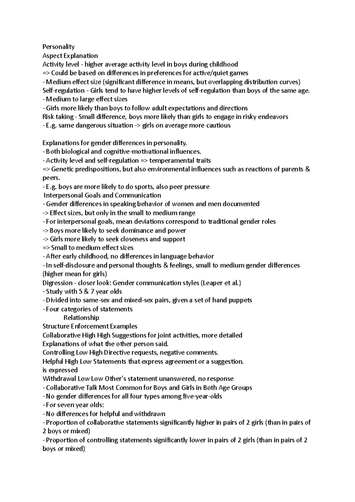 Personality - Introduction To Psychology - Personality Aspect ...