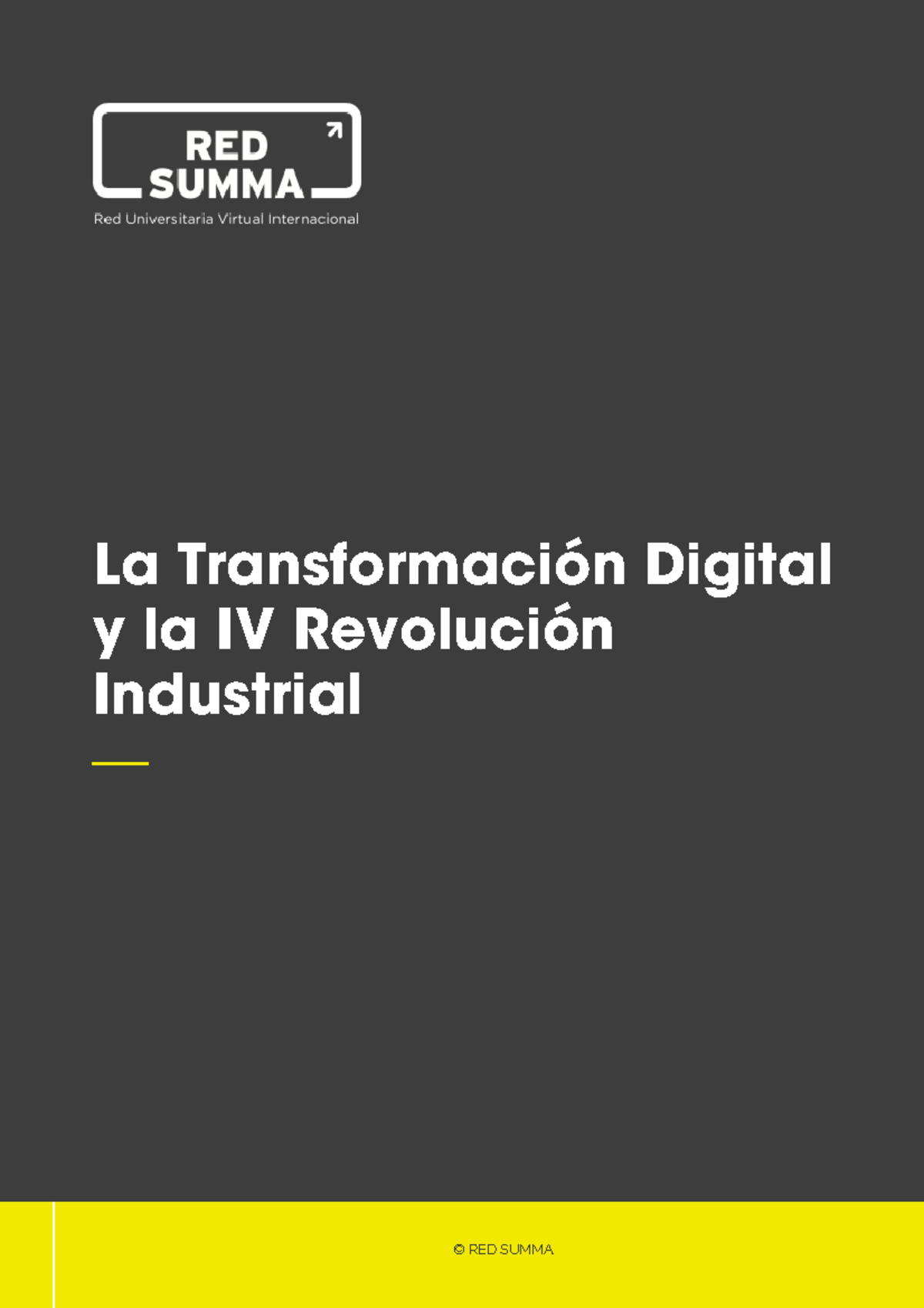 Lectura 1 - Ayuda - 1 La TransformaciÛn Digital y la IV RevoluciÛn ...