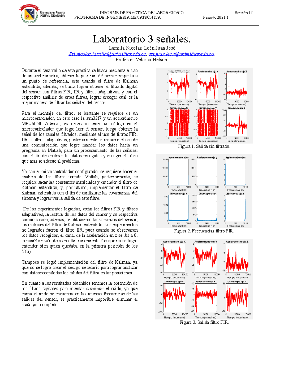 Informe-ansys - Ansys laboratory - INFORME DE PRÁCTICA DE LABORATORIO ...
