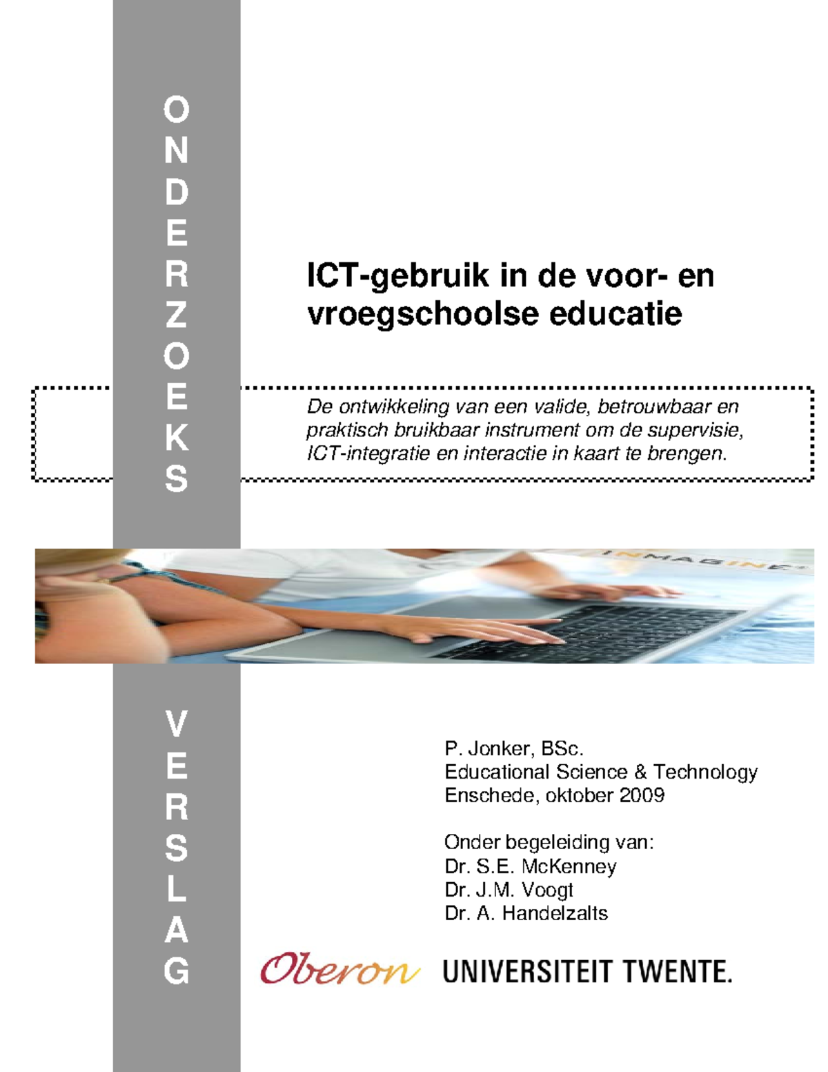 MSc Jonker, P - klaas i blij - De ontwikkeling van een valide ...