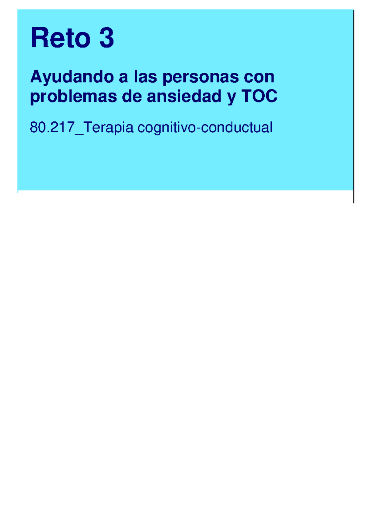PEC2 - reto3 ejemplos soluciones - Reto 3 Ayudando a las personas con problemas de ansiedad y ...