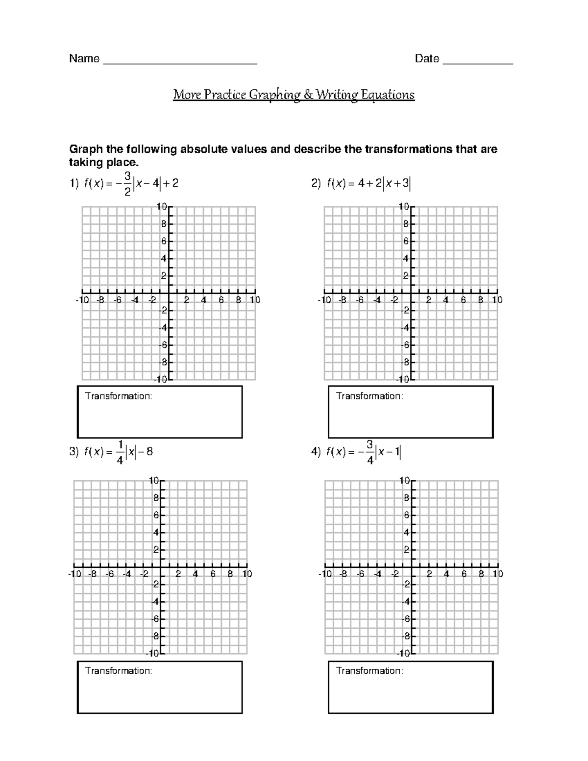 1h 28 - More Practice Writing Graphing - Name ...