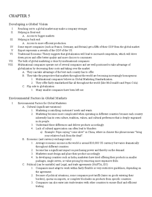 Mktg 351 exam 1 review - practice materials - MKTG 351 - Studocu