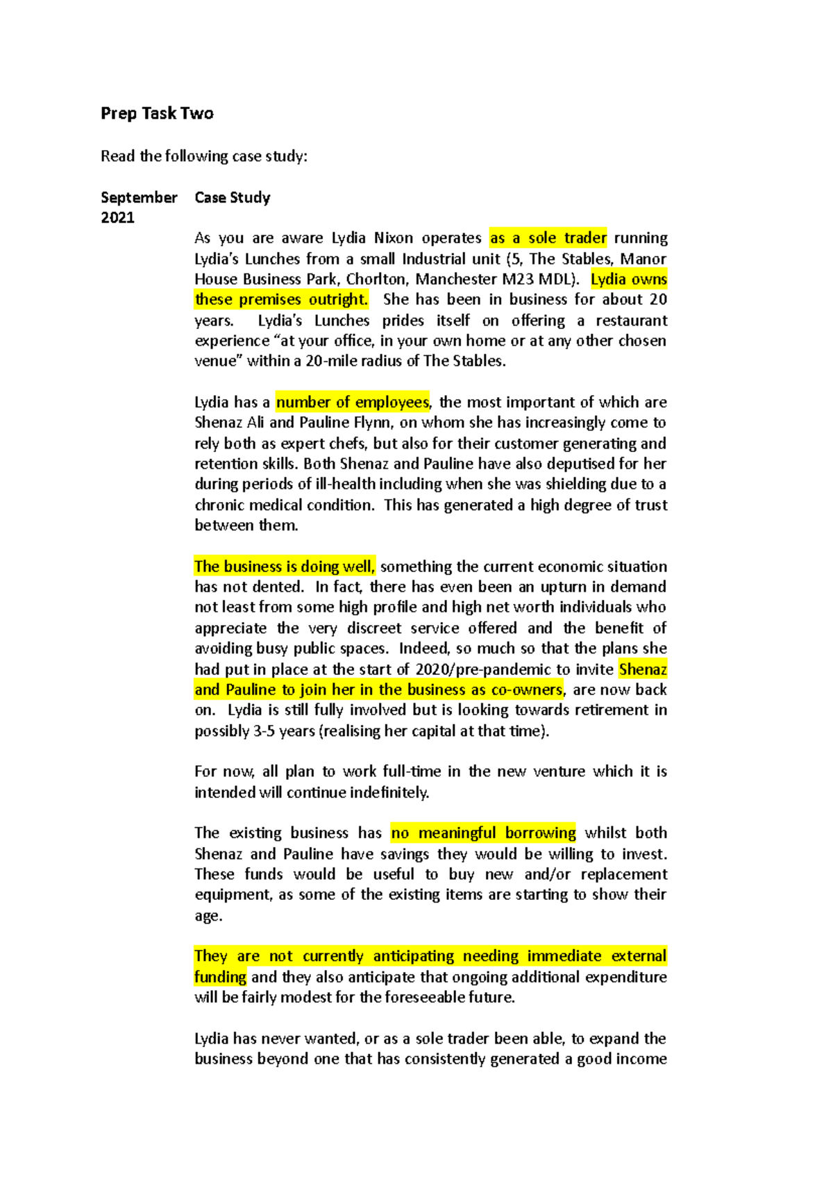 WEEK 2- Prep Task Two - MMU - Studocu