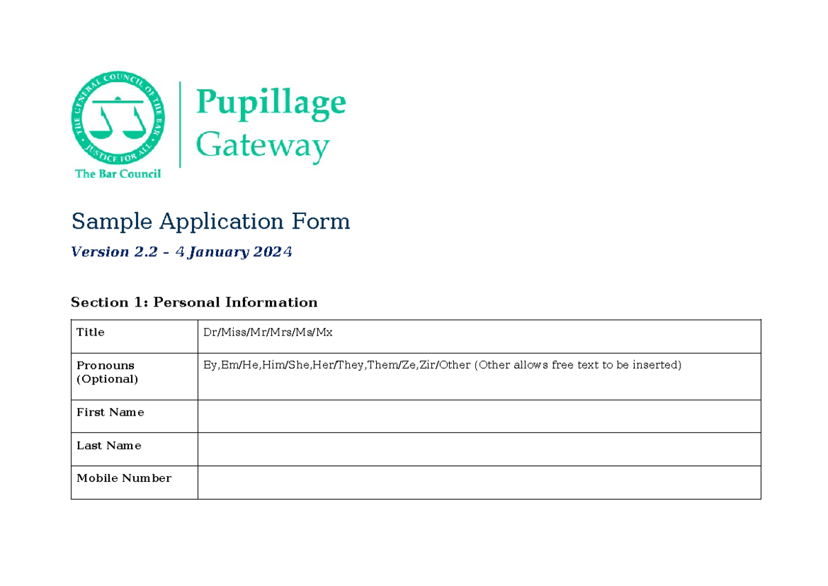 Sample Application Form V22 040124 - Sample Application Form Version 2 ...