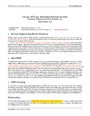 01 Introduction to Embedded Systems Security - C H A P T E R 1 Introduction to Embedded Systems ...