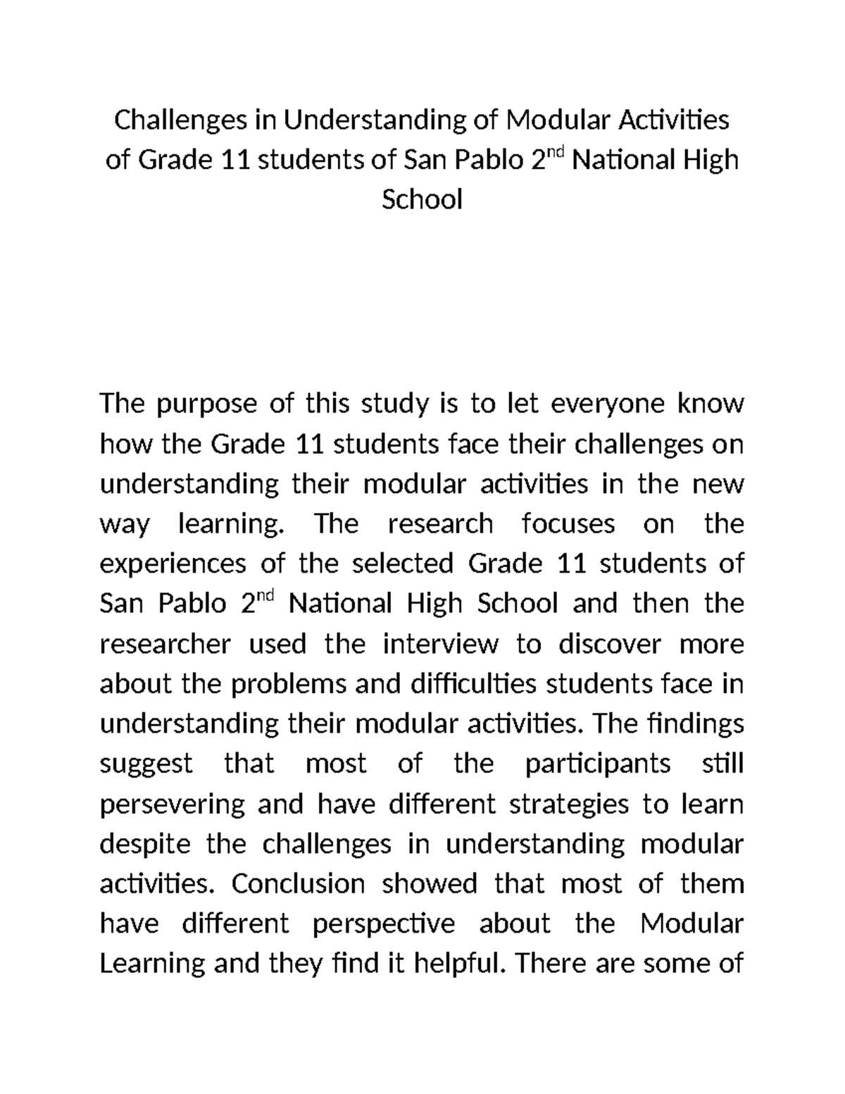 Document - Challenges in Understanding of Modular Activities of Grade ...