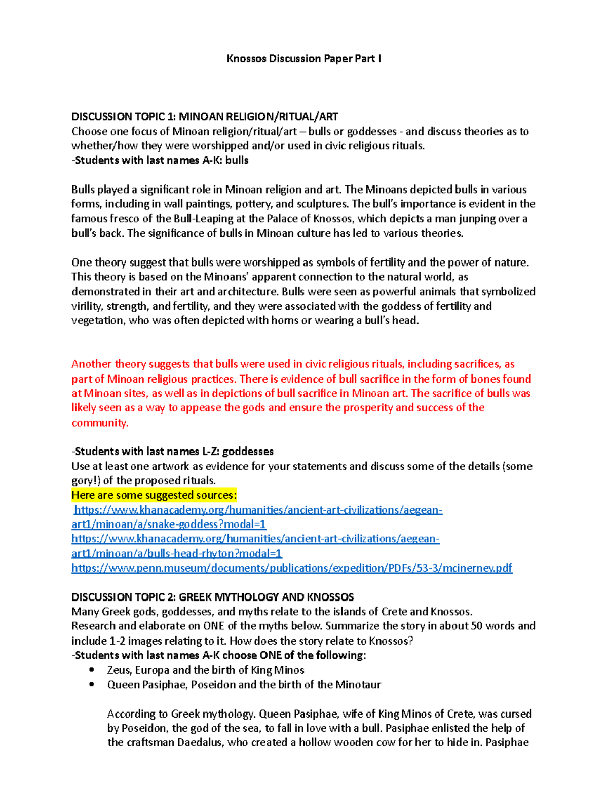 Knossos Discussion Paper Part I Revised 2022 - Knossos Discussion Paper ...