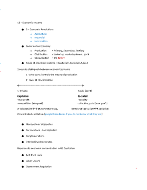 SOCY 101 - notes for exams - Test One What is Sociology? Sociological ...