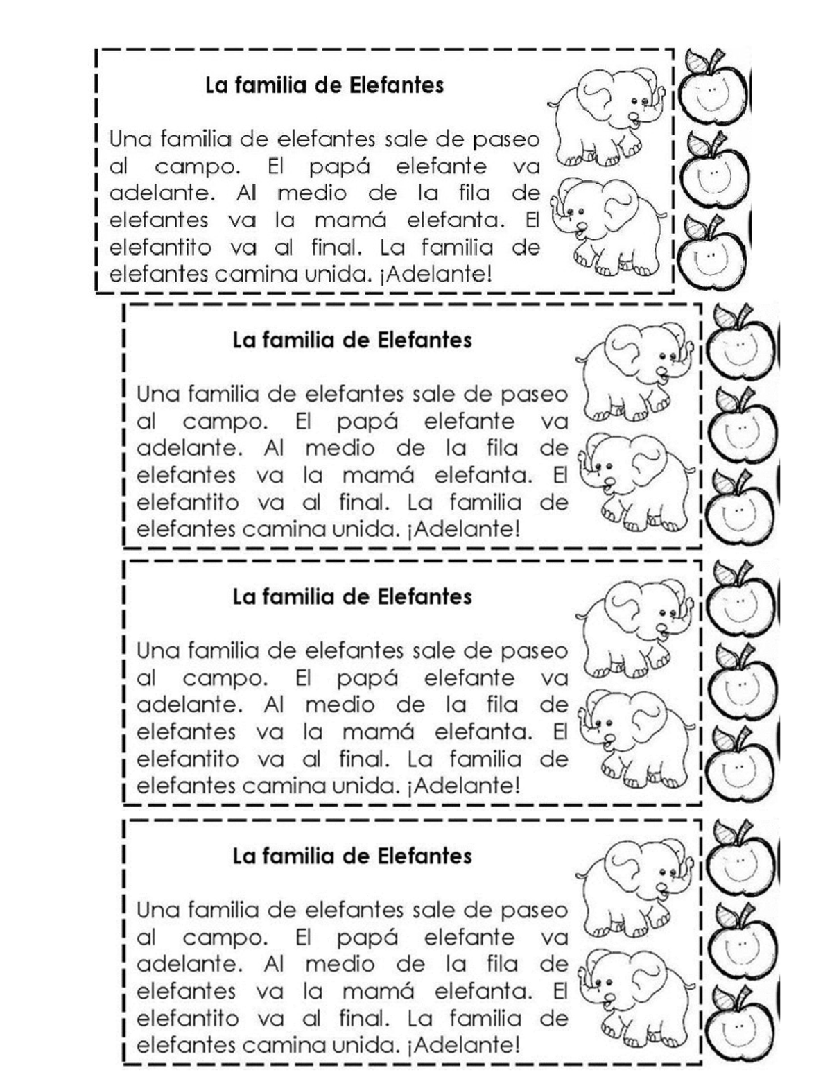 Lectura familia de elefantes - Literatura II - Studocu