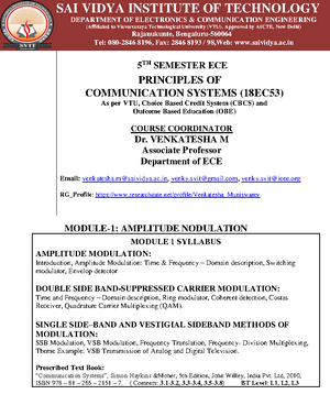 Pcs Mod1 Az Documents Vtu 2018 Scheme Electronic And Communication