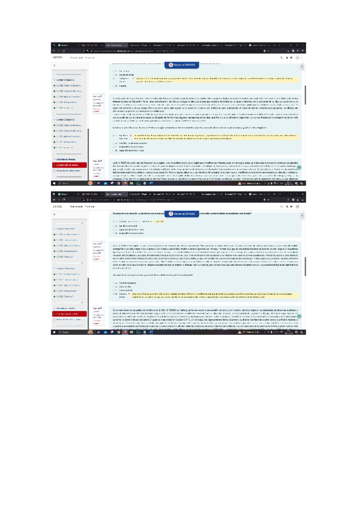 Examennn - XDXXX - WhatsApp SIFODS MINEDU Cuestionario de Fasciculo U1S1 BSE Fasciculo U1S2 BSE ...
